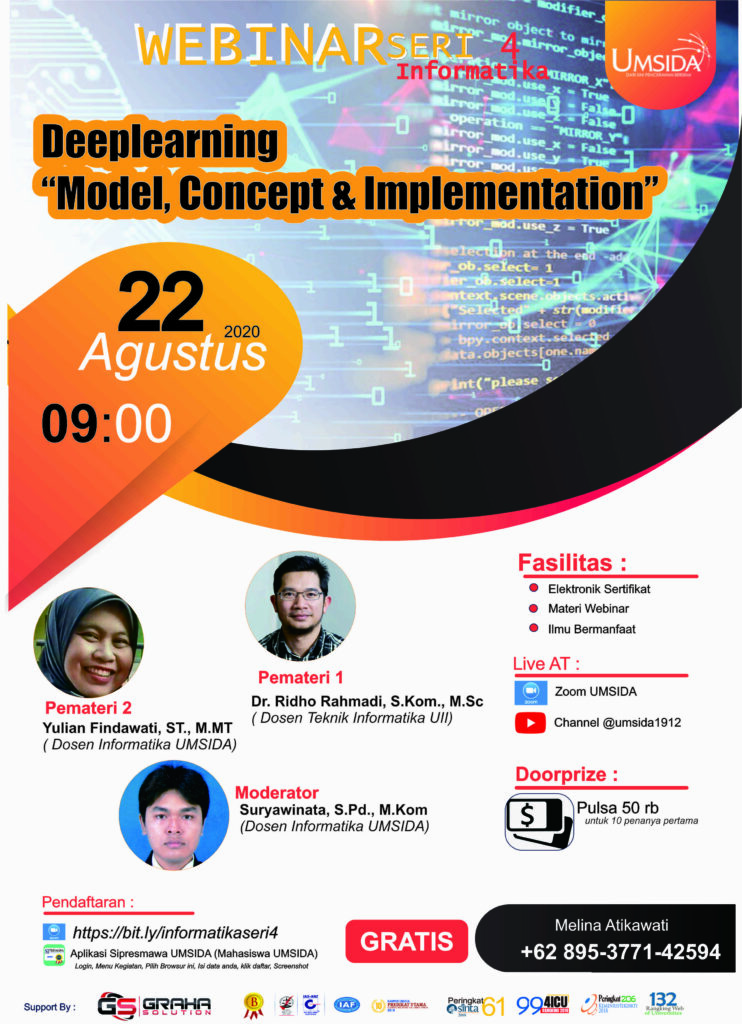 Webinar “Deeplearning Model, Concept & Implementation”